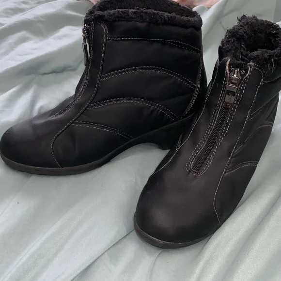 Sporto | Shoes | Sporto Zelda2 Black Faux Fur Lined Waterproof Ankle ...